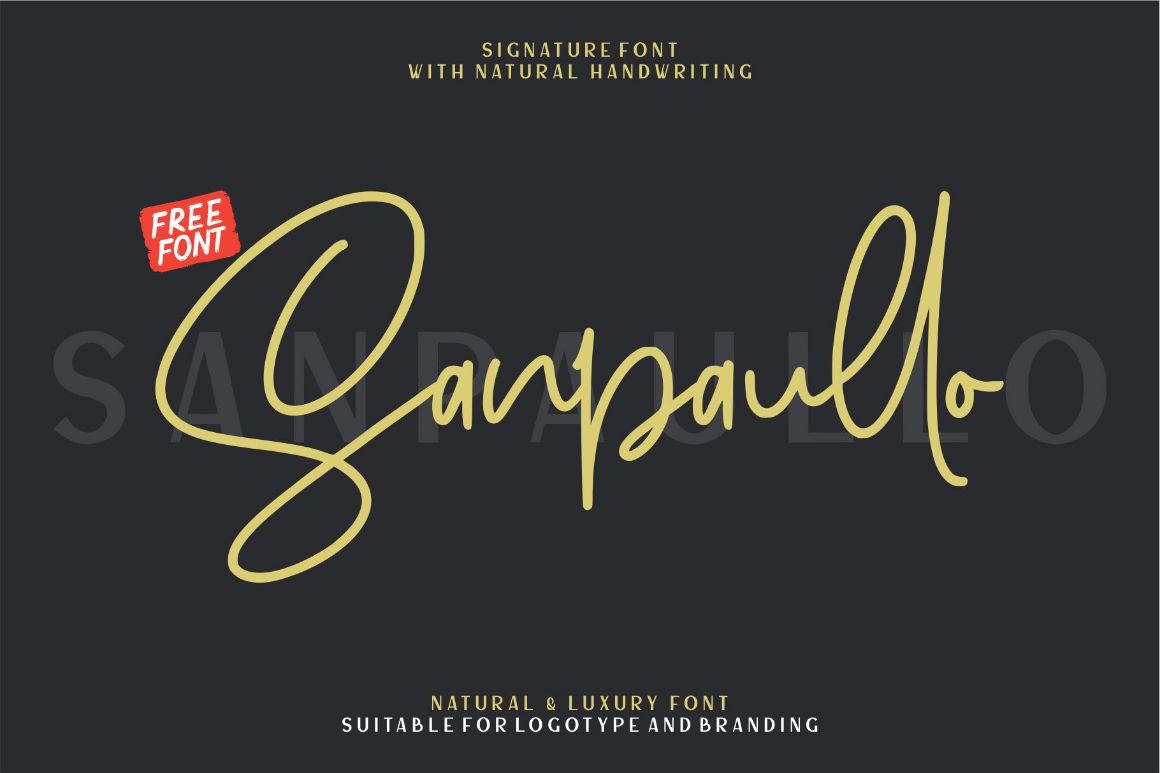 Sanpaullo / Script - FontPlanet