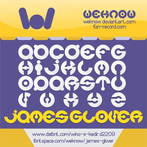 James Glover / Display - FontPlanet