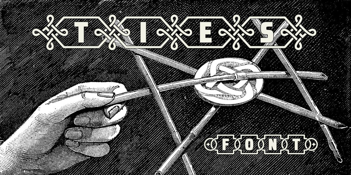 (TIES) / Display - FontPlanet