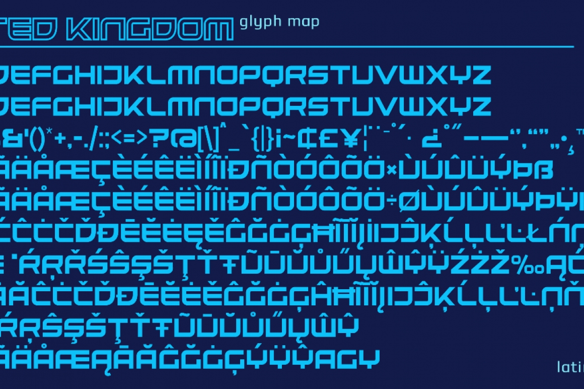 United Kingdom Font / Display - FontPlanet