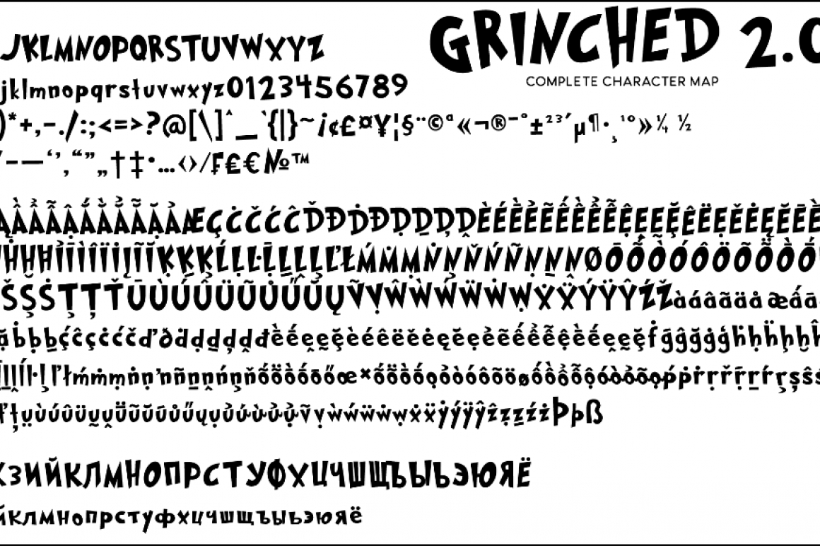 Grinched 2.0 Font / Display - FontPlanet