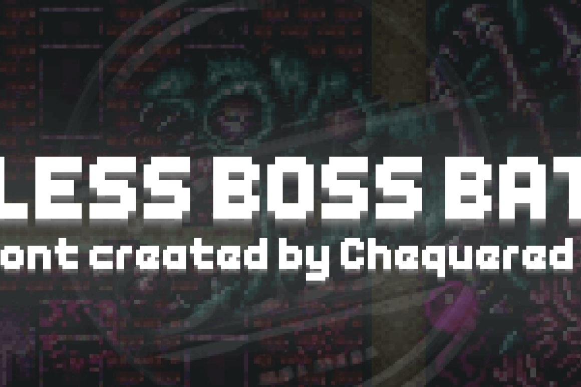 Endless Boss Battle Font / Display - FontPlanet