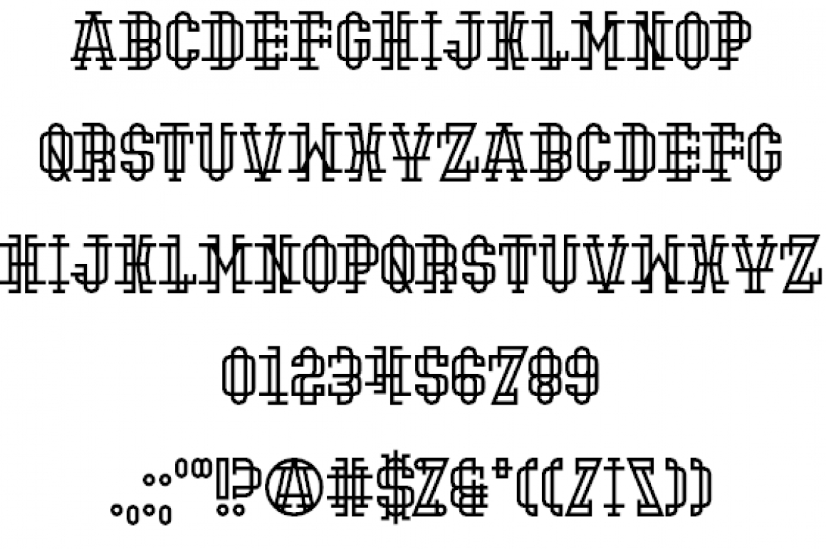 Hipster Hand Grenade Font / Symbols - FontPlanet