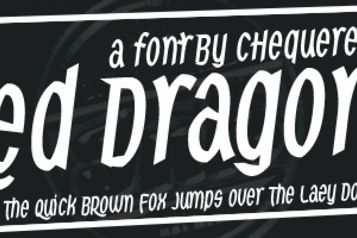 Red Dragons Font / Handwriting - FontPlanet