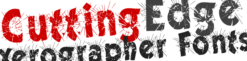 Cutting Edge Font / Display - FontPlanet