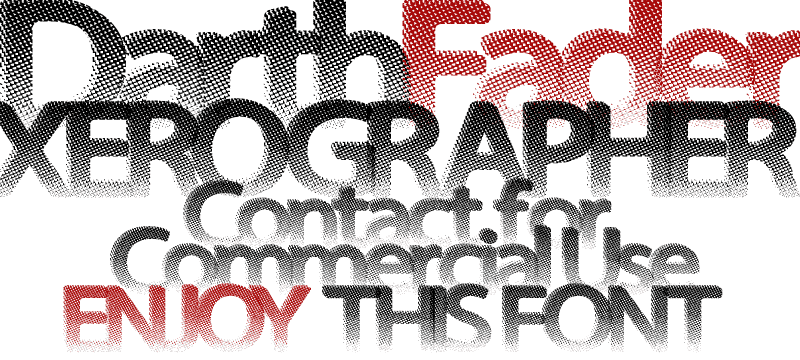 DarthFader Font / Display - FontPlanet
