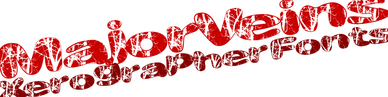 Major Veins Font / Sans Serif - FontPlanet