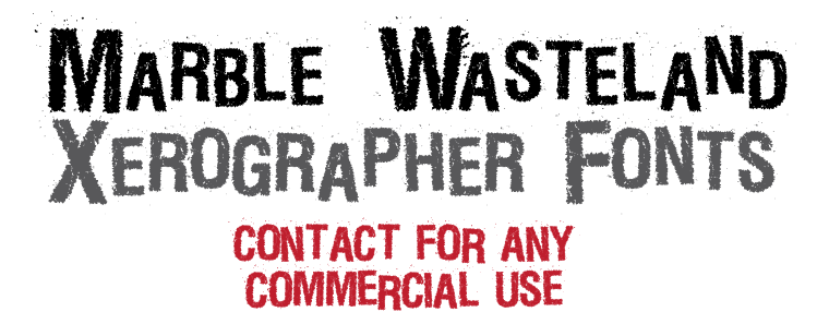 Marble Wasteland Font / Sans Serif - FontPlanet