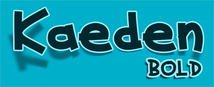 Kaeden Font / Sans Serif - FontPlanet