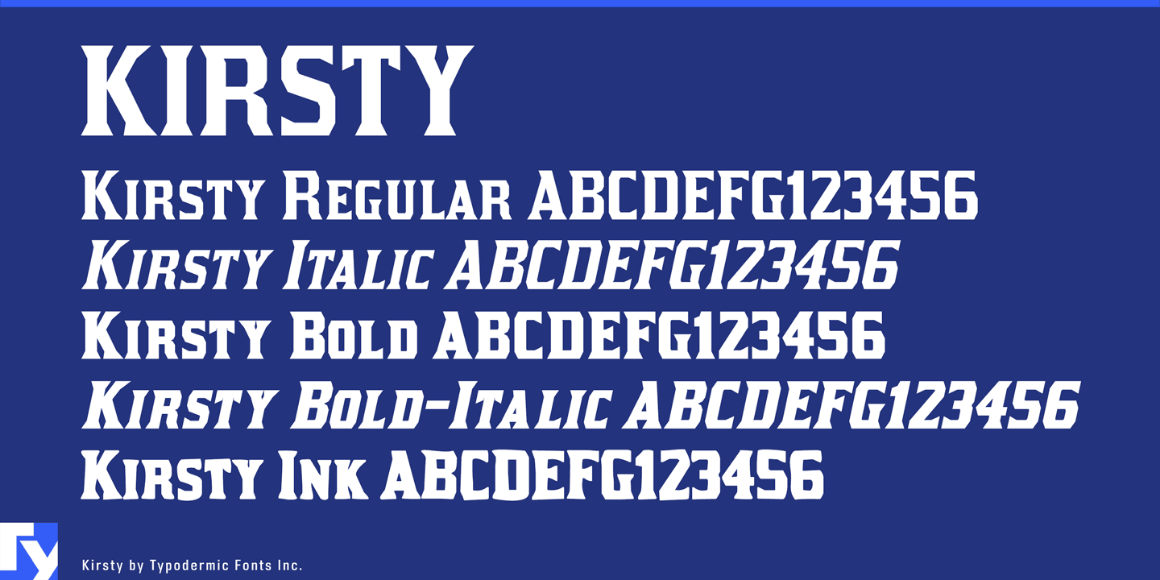 Kirsty / Serif - FontPlanet