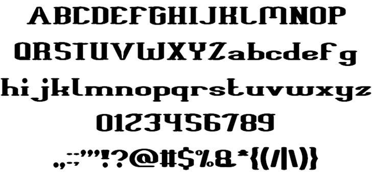Giant Universe / Serif - FontPlanet