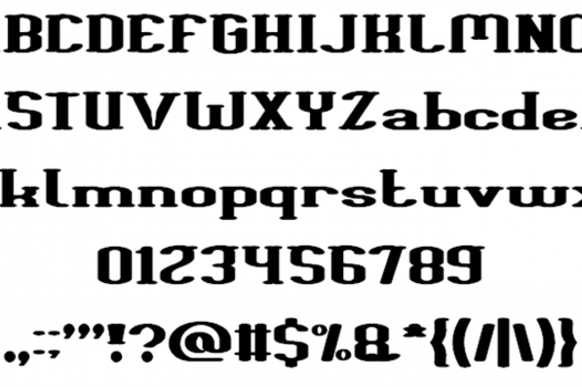 Giant Universe / Serif - FontPlanet