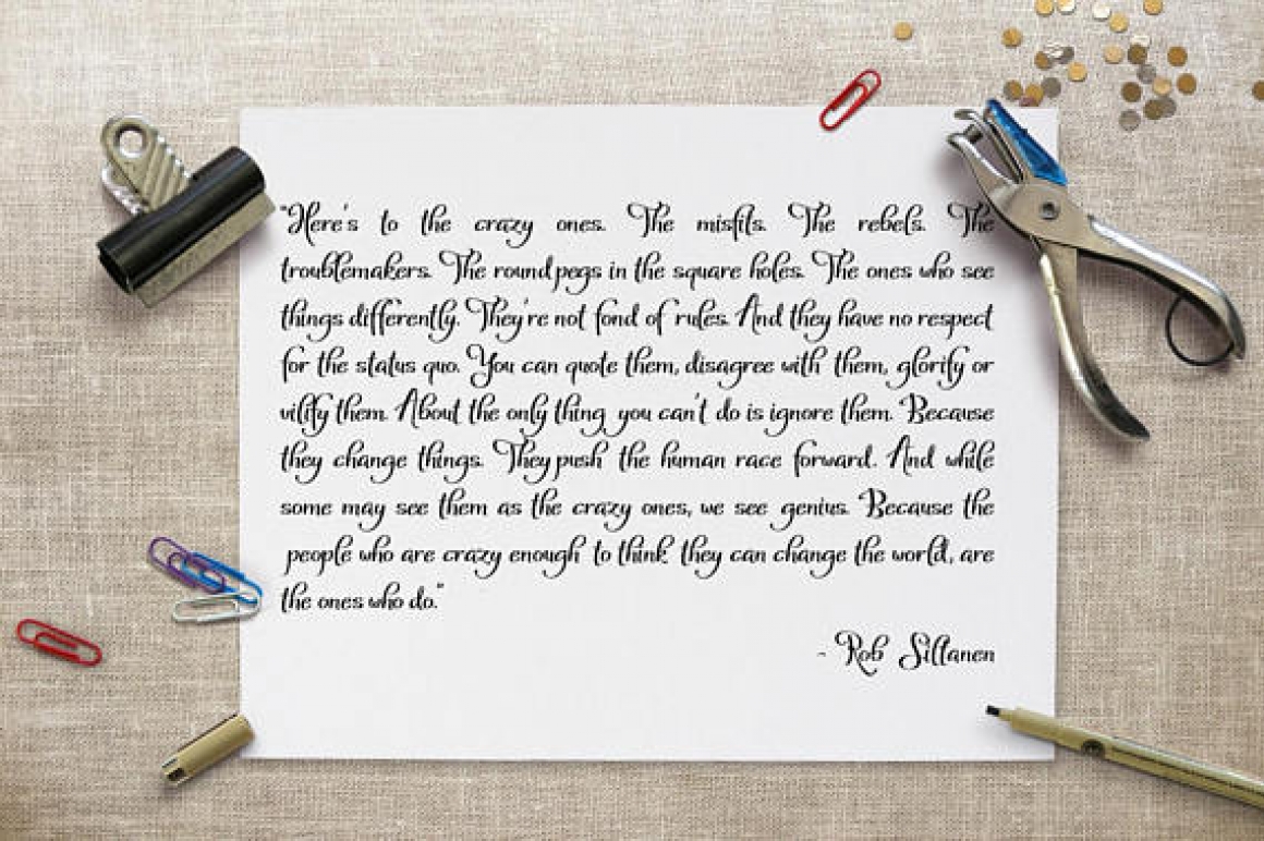 Welga Font / Script - FontPlanet