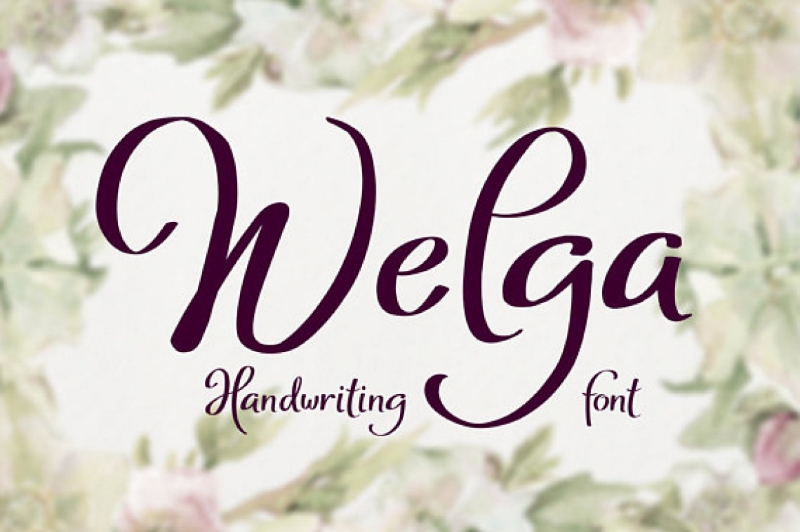 Welga Font / Script - FontPlanet